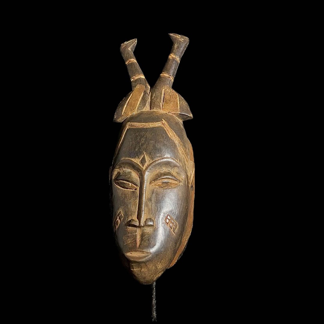African Mask Tribe Art Masks Guro Baule Wall Hanging Primitive Art ...