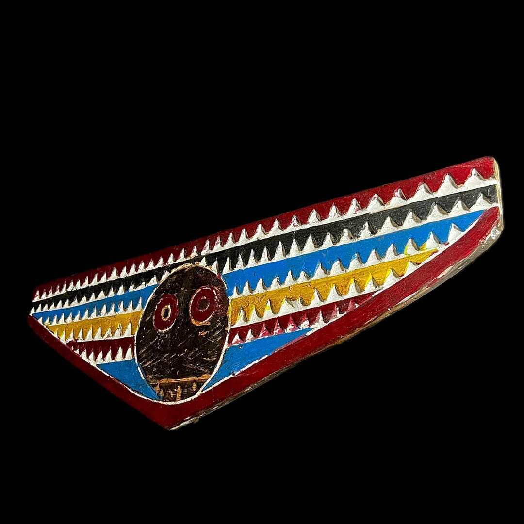 African Mask Tribal Face Mask Wood Hand Carved Wall Hanging African ...