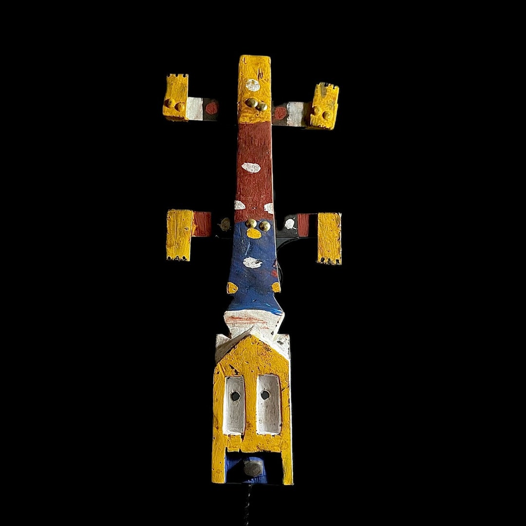 African Mask African Dogon Kanaga Dance Mask Wood Hand Carved Wall ...