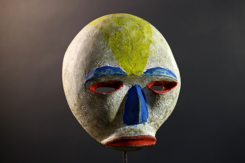 African Pende Mbuya Mask: Hand Carved Congo Tribal Art-g5334 - Etsy