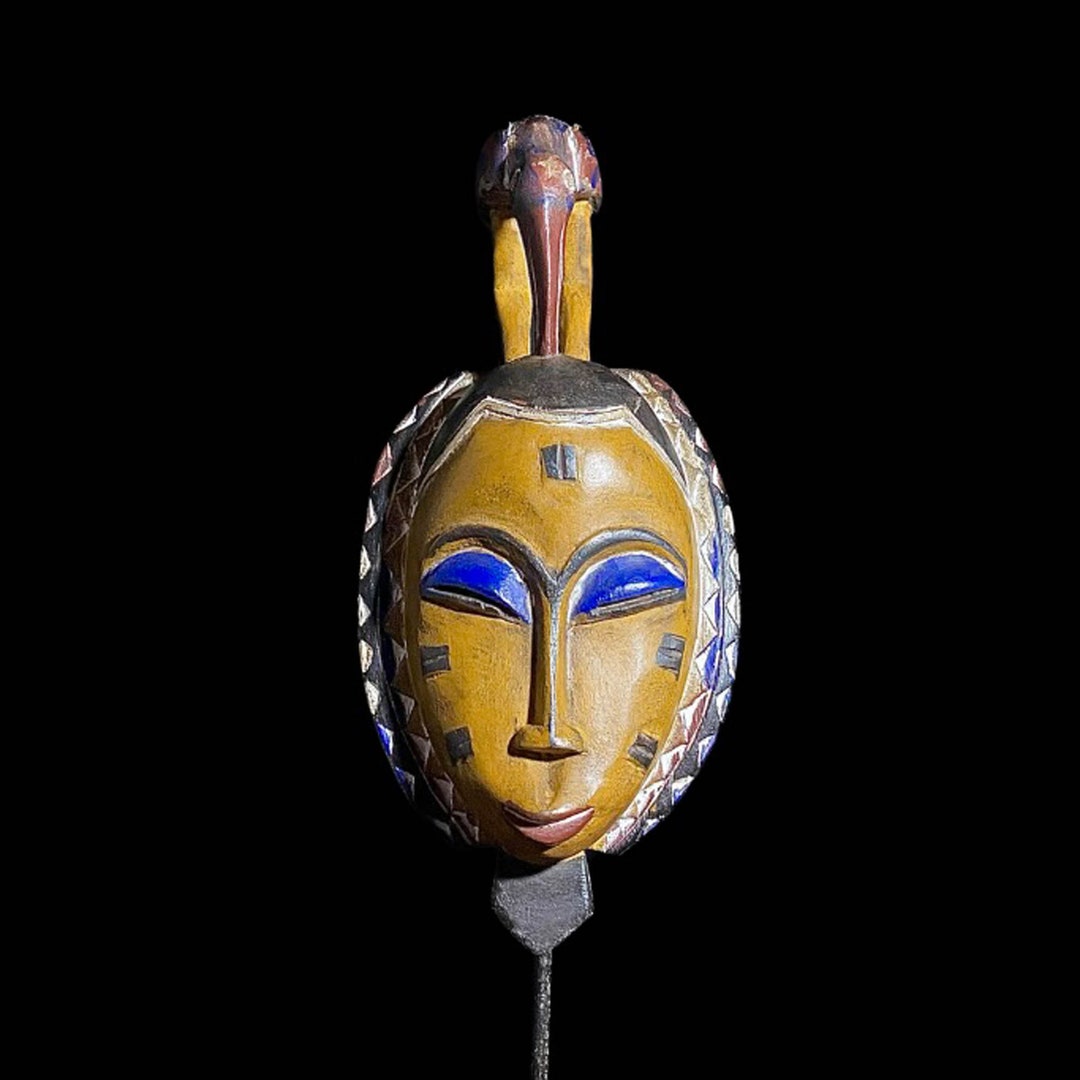 African Mask Traditional Vintage Art Tribal One Piece Home Décor of the ...