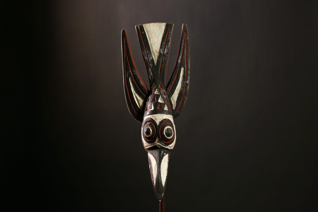 African Bobo Bird Mask - Vintage Tribal Wall Art Sculpture Home Decor ...