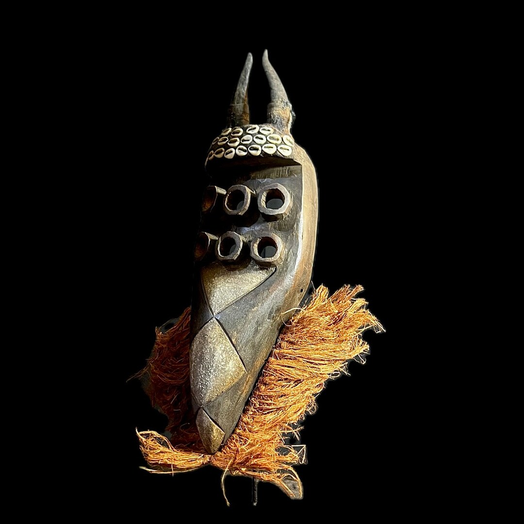 African Grebo Mask Wall Décor Tribe Art Wall Hanging Primitive Home ...