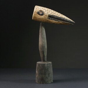 African Masks Ritual Baga Altar Figure Anok Elek Guinea Home Décor ...