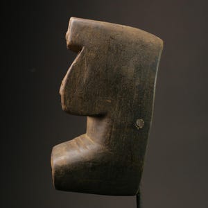 African Wood Mask Antiques Wooden Tribal Dan Kran Also Dan Ngere or Dan ...