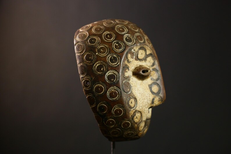 Carved Wood Bwami Mask: African Congo Tribal Art Sculpture-g3936 - Etsy