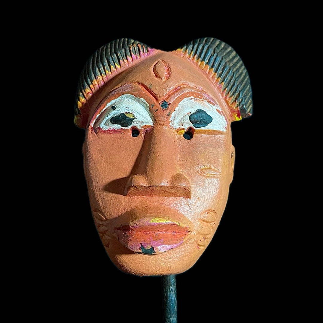 African Mask Antiques Tribal Face Vintage Art Primitive Tribal Masks ...