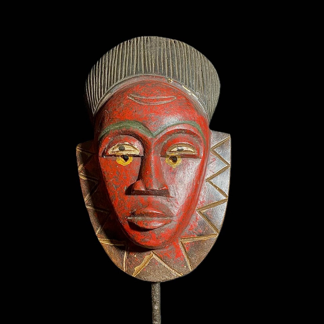 African Tribal Face Mask Wood Hand Carved Wall Decor Tribal - Etsy
