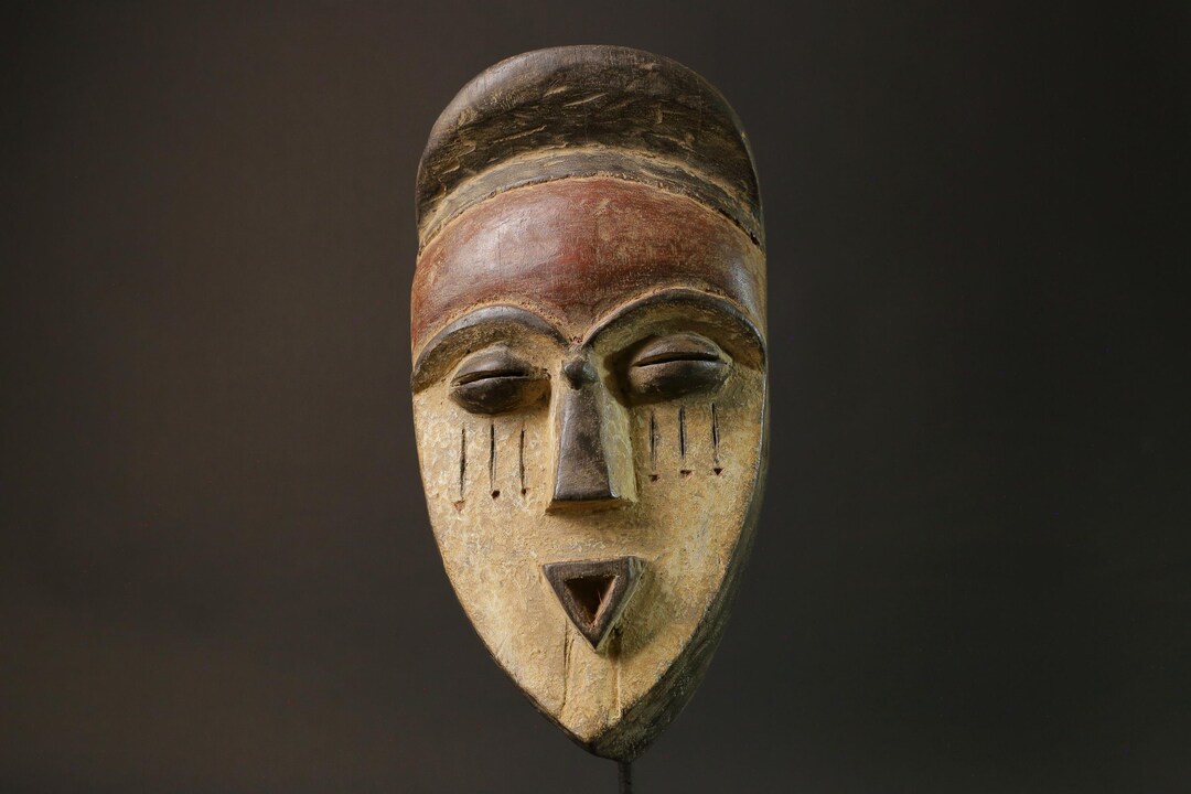 African Mask Lega Wood Lengola Tribe of Dr Congo Lega Masks for Wall ...