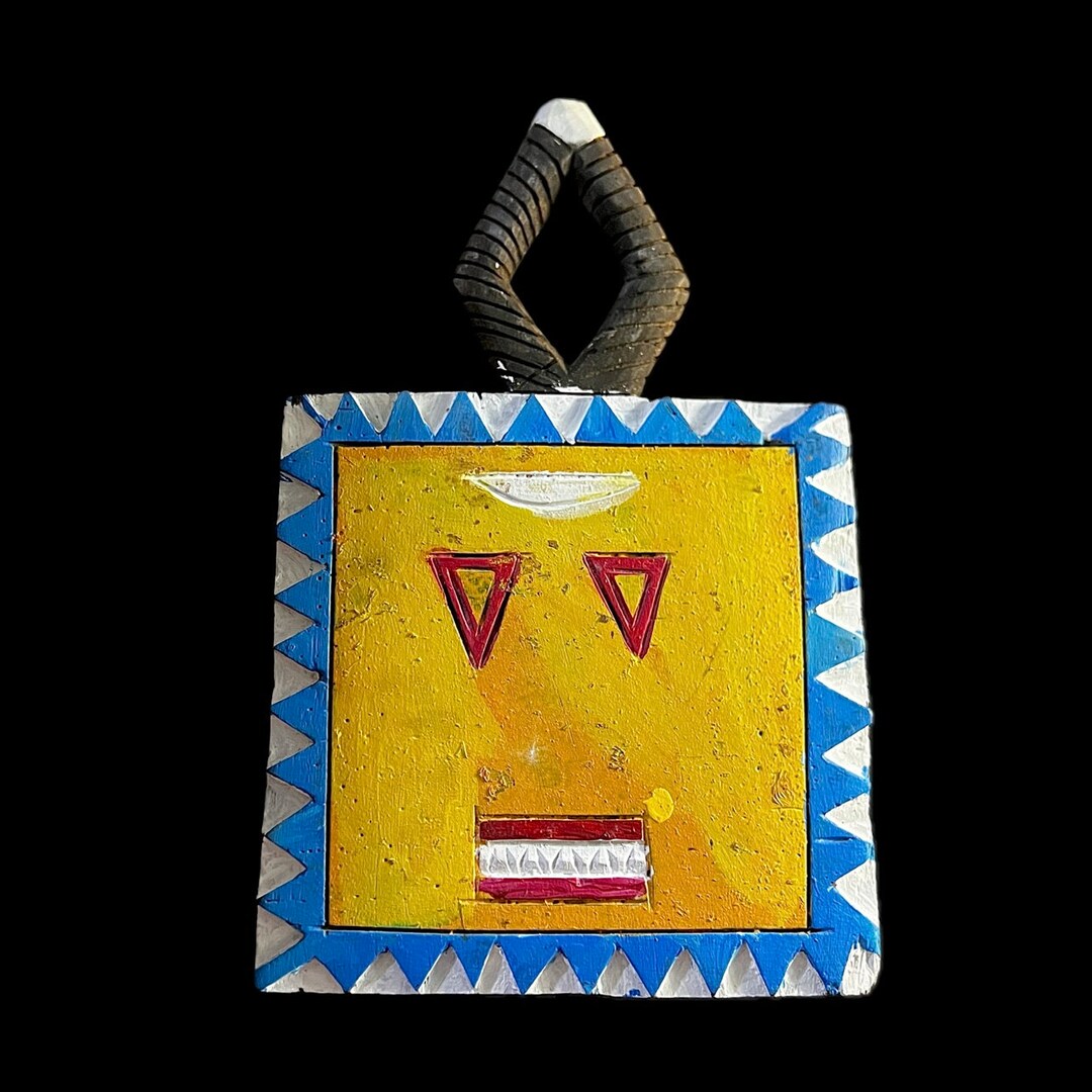African Mask Vintage Antique Goli Masks Hand Carved Wall Hanging-g1189 ...