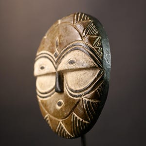 Exquisite African Bwa Sun Mask Symbolic Cultural Artifact for Home ...