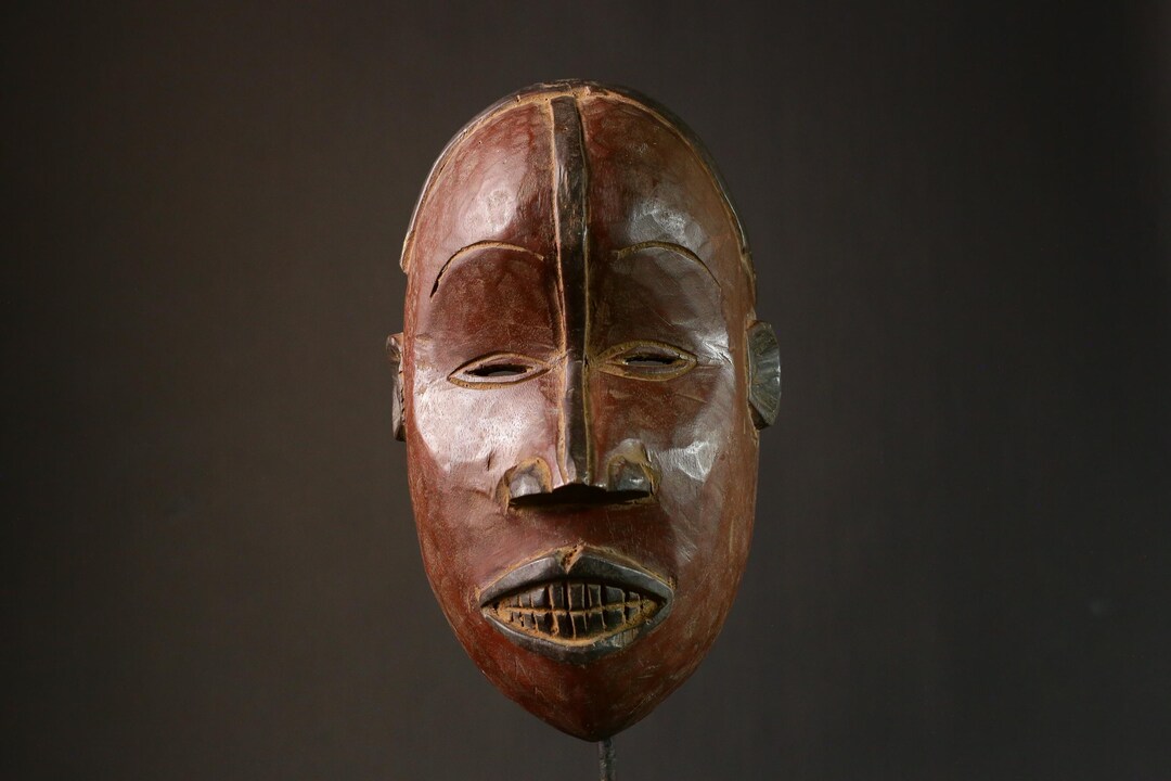 African Mask Authentic African Mask Vintage Tribal Décor Traditional ...