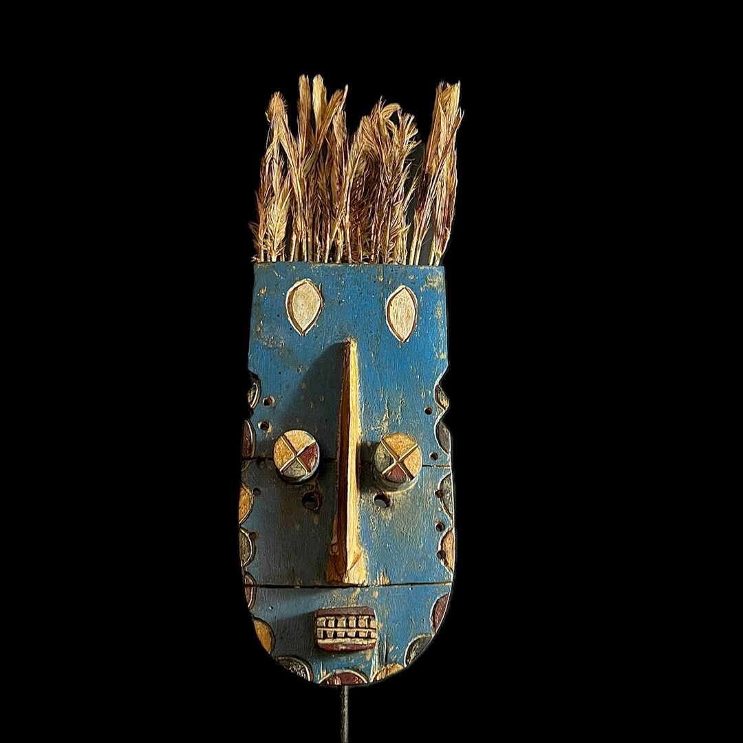 African Mask African Masks Antiques the Traditional Goli Guru Tribe ...