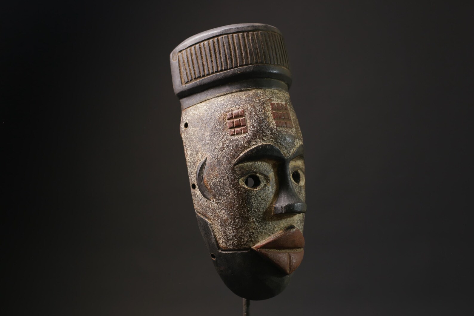 Authentic Bwami Mask: African Tribal Art Wooden Sculpture, Wall Decor ...