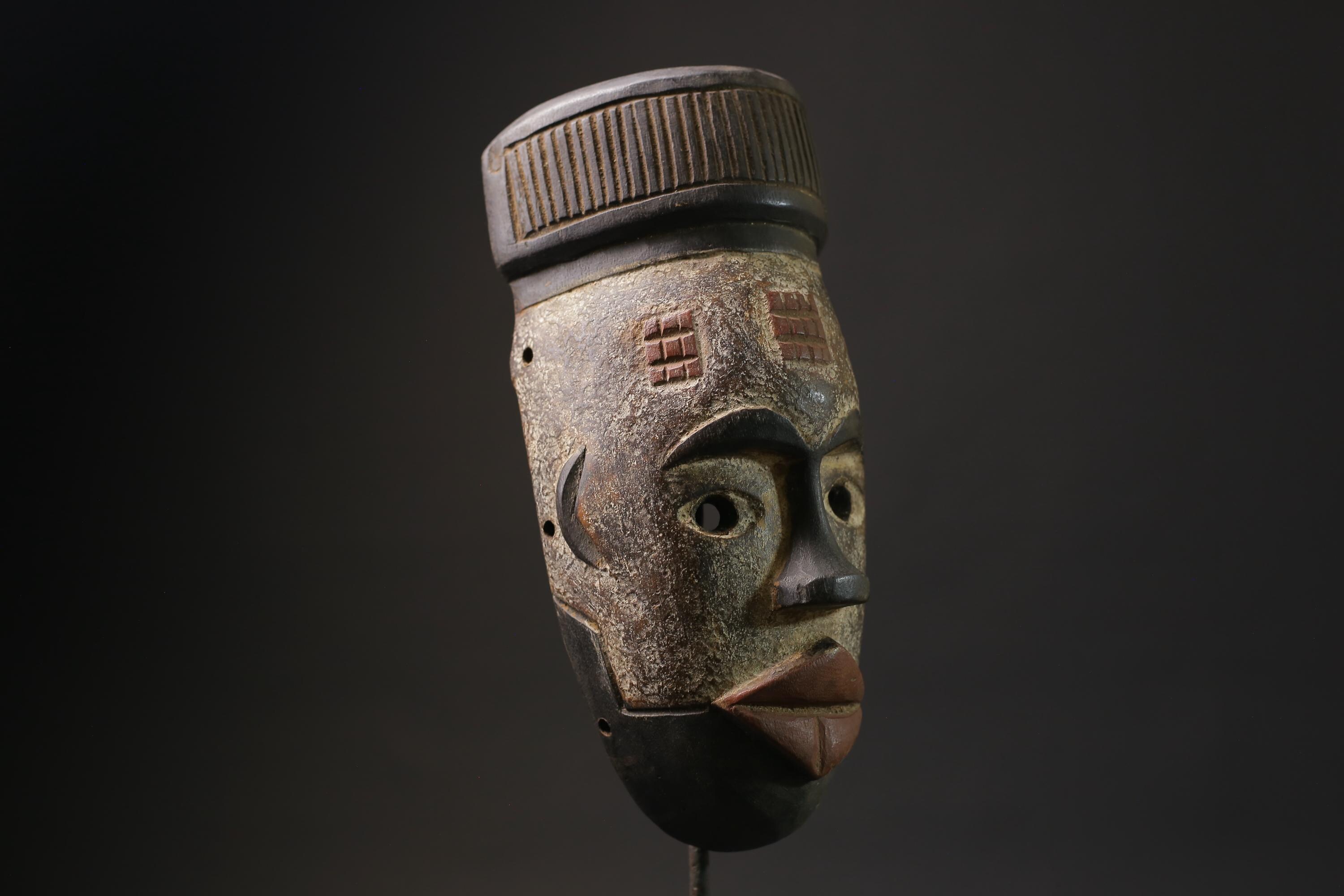 Authentic Bwami Mask: African Tribal Art Wooden Sculpture, Wall Decor ...