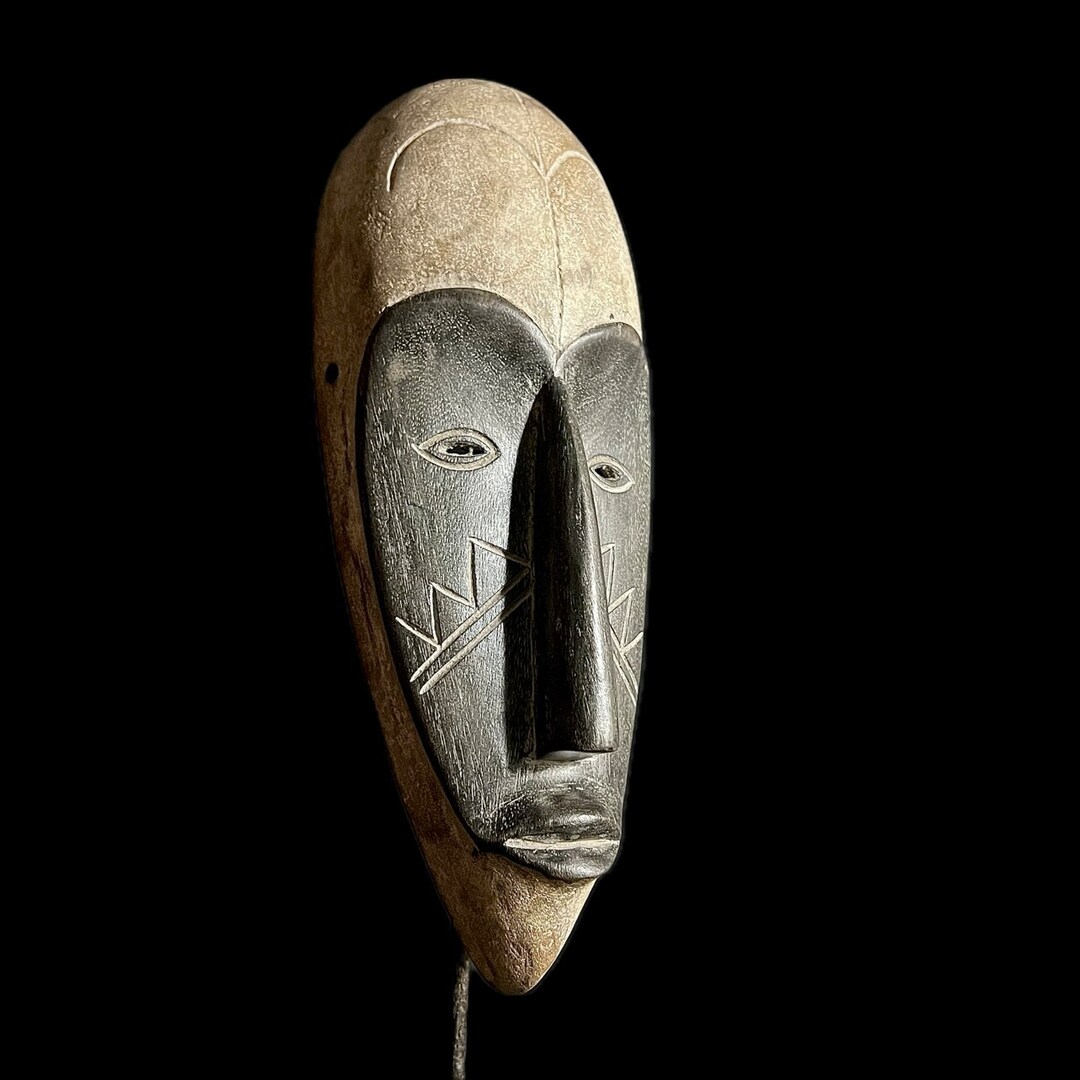 African Mask Fang Mask the of Ngil Masks in the African Wall Mask Masks ...