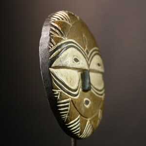 Exquisite African Bwa Sun Mask Symbolic Cultural Artifact for Home ...