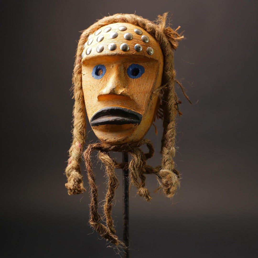 African Dan Mask | Tribal Art From Liberia | Unique Wall Decor ...
