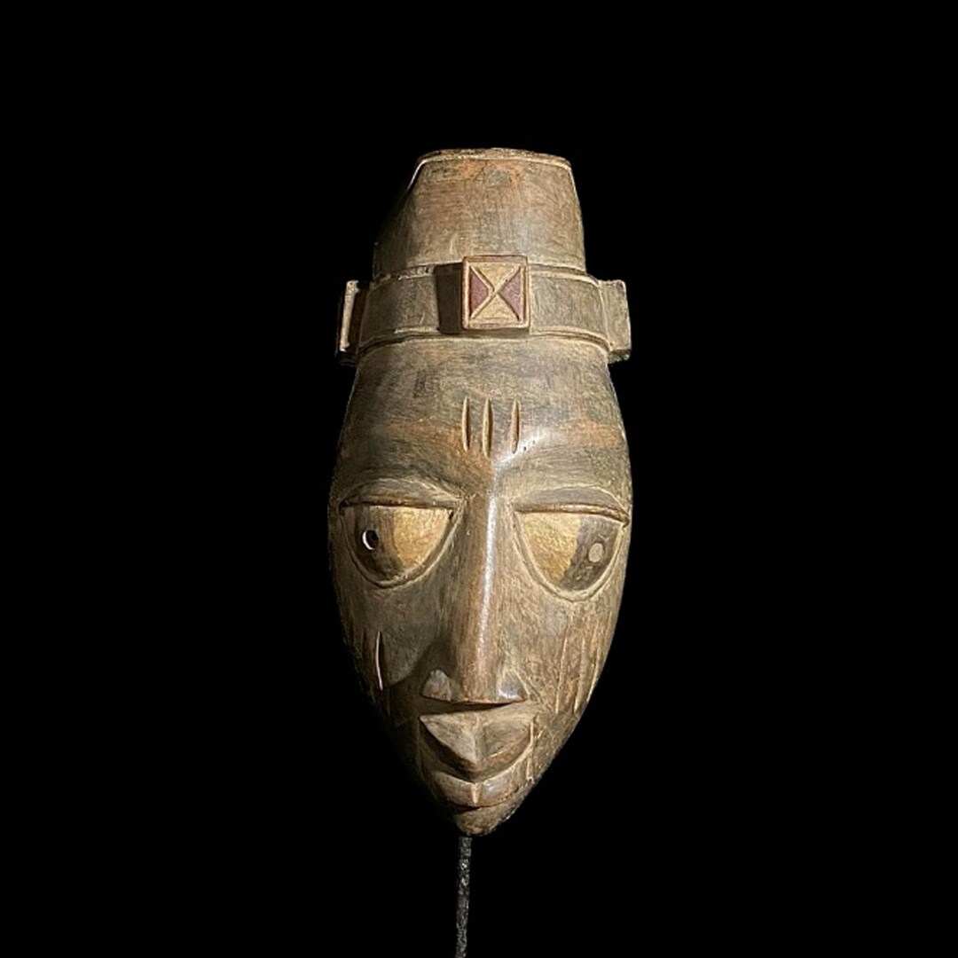 African Mask African Lega Mask Hand Carved Wooden Wall Hanging ...