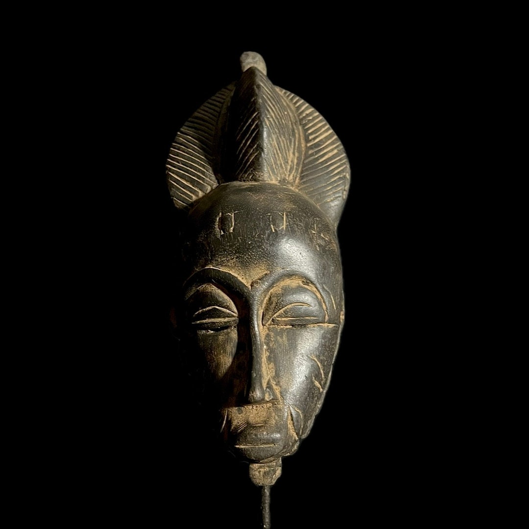 African Mask African Tribal Face Mask Wood Hand Carved Wall Hanging ...