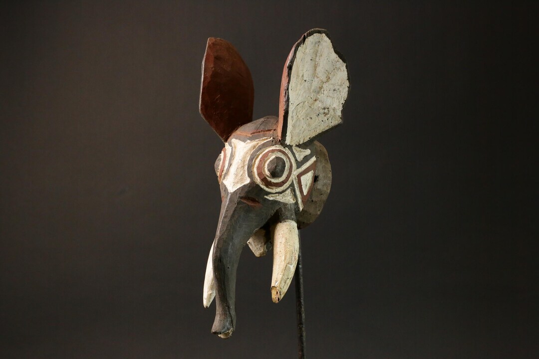 African Mask Mossi Elephant Mask Burkina Faso Bobo Masks for Wall-g1351 ...