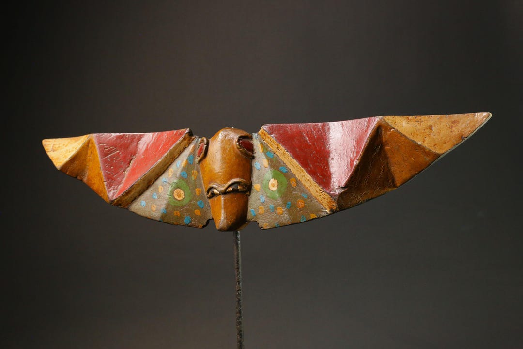 African Masks Bobo Bwa Hawk Mask Burkina Faso Wall Hanging -G2895 - Etsy