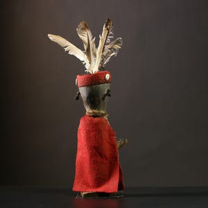 African Nkisi Nkondi Figure | Handcrafted Power Figure | Unique Tribal ...