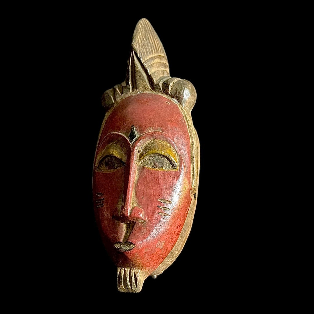 African Mask Traditional Vintage Wall Mask One Piece Home Décor Masks ...