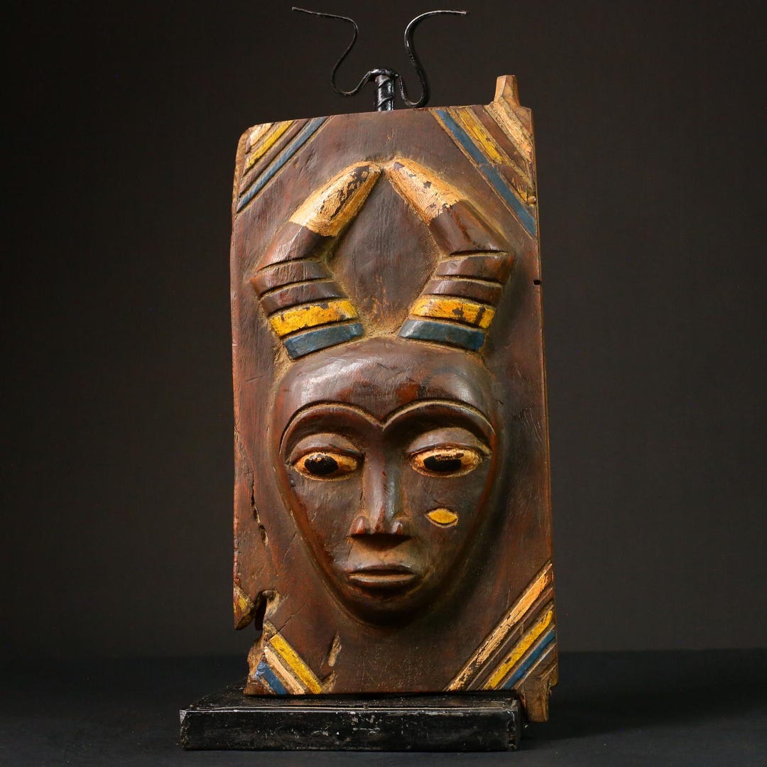African Dogon Granary Door | Hand Carved Art Piece From Mali | Unique ...