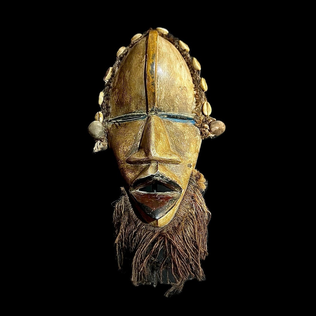 Dan Mask Wall African Mask Traditional Vintage Art Tribal One Piece ...