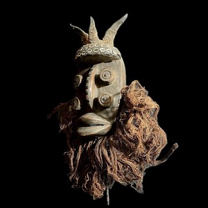 African Mask Traditional Vintage Wall Mask One Piece Home Décor Strong ...