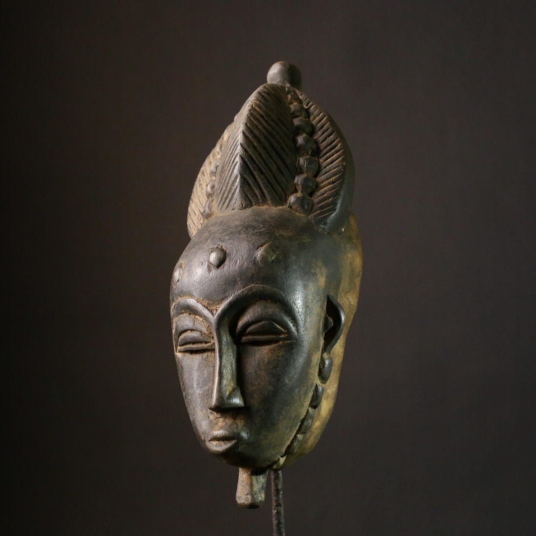 African Masks Home Decor | Guro Wooden Mask | Handcrafted Wall Art ...