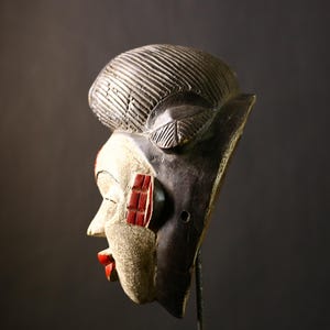 African Antique Puno Tribal Mask | Authentic Handcrafted | Wooden Wall ...