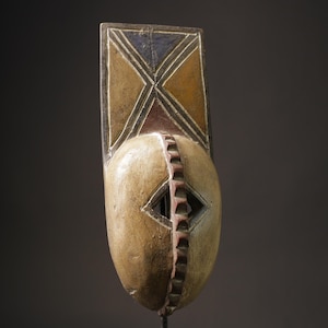 Vintage Bobo Buni Plank Mask From Burkina Faso | Tribal Face Mask for ...