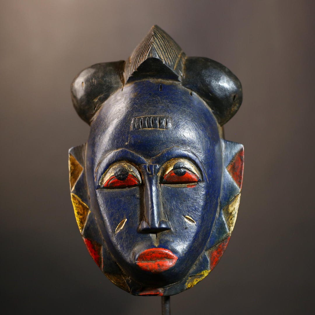 African Masks | Handcrafted Tribal Art | Unique Guro Baule Wall Decor ...