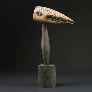 African Masks Ritual Baga Altar Figure Anok Elek Guinea Home Décor ...