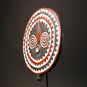 African Authentic African Sun Mask BWA Handcrafted Unique Wall Hanging ...