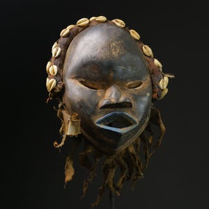 African Tribal Dan Mask Wall Mask Traditional Art Tribal Piece Home ...