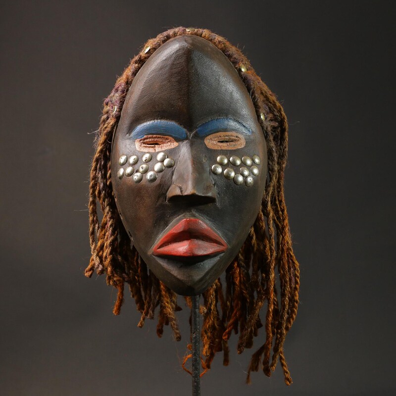 African Face Mask - Etsy