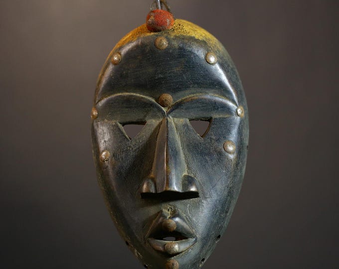 African Mask Art | Handcrafted Dan Mask | Home Decor Cultural Wall ...