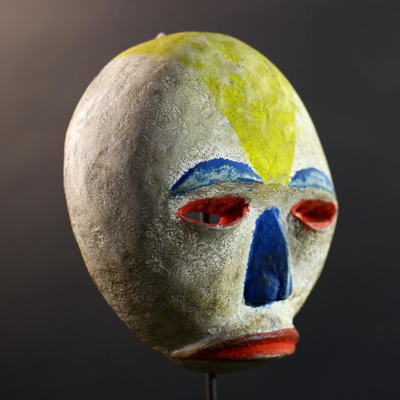 African Pende Mbuya Mask: Hand Carved Congo Tribal Art-g5334 - Etsy
