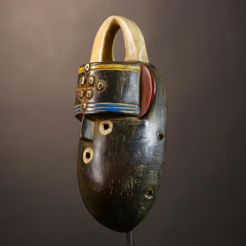 Hand Carved Toma Mask: African Tribal Art, Cultural Heirloom-g5055 - Etsy