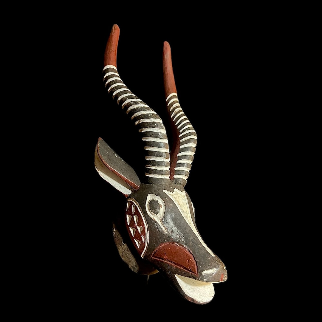 African Mask Bobo Antelope Dance Mask Handmade Antelope Mask-g1382 - Etsy