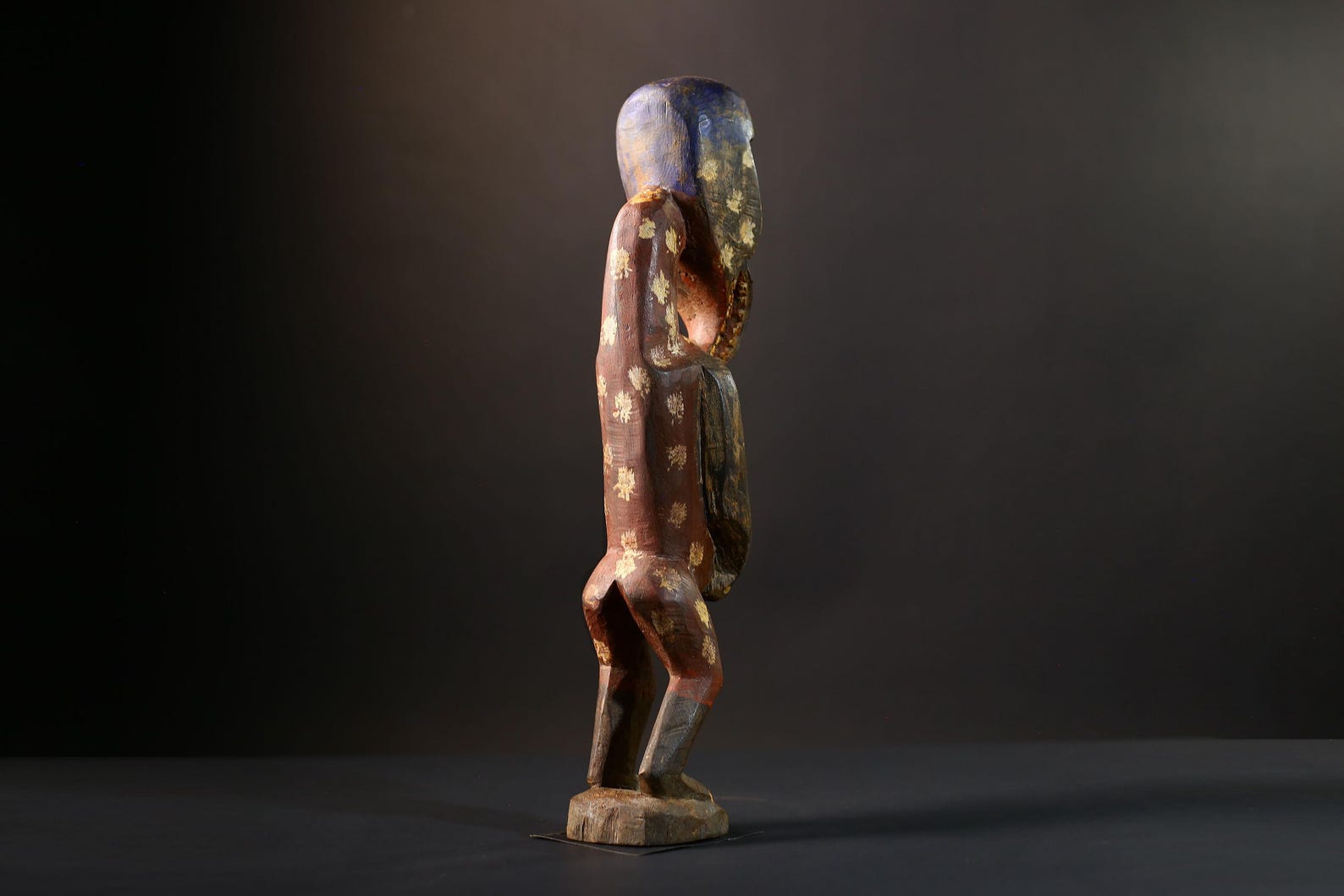 Vintage African Dan Figurine: Handcrafted Tribal Voodoo Statue-g5244 - Etsy