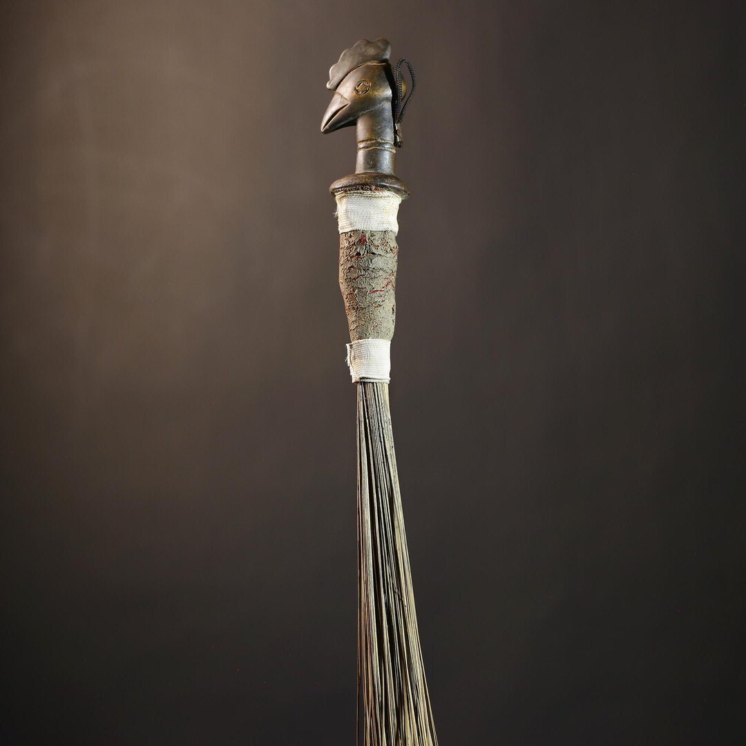 African Handcrafted Fly Whisk | Unique Home Décor | Artisan Craft ...