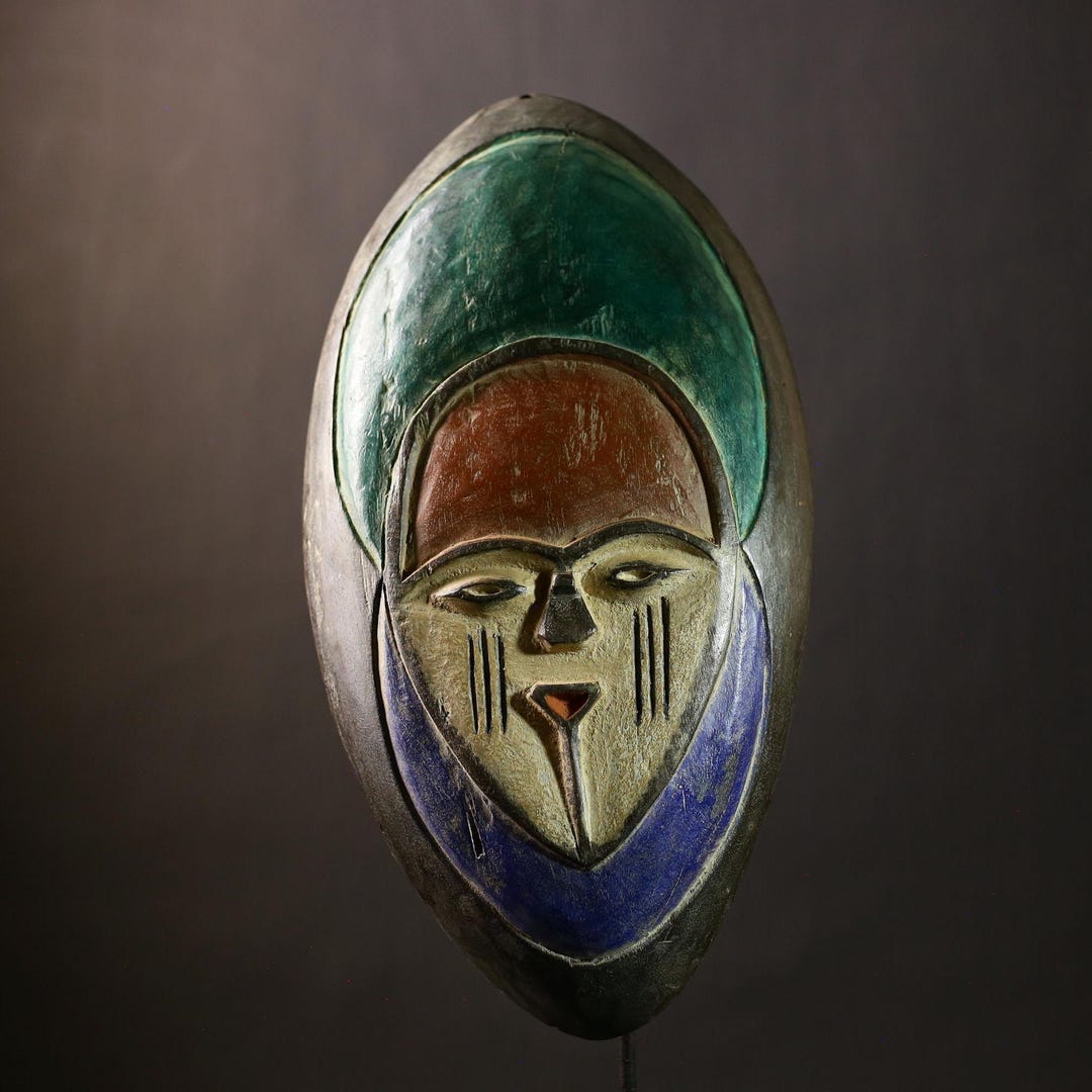 African Songye Shield Vintage | Hand Carved Antique Art | Tribal Wall ...