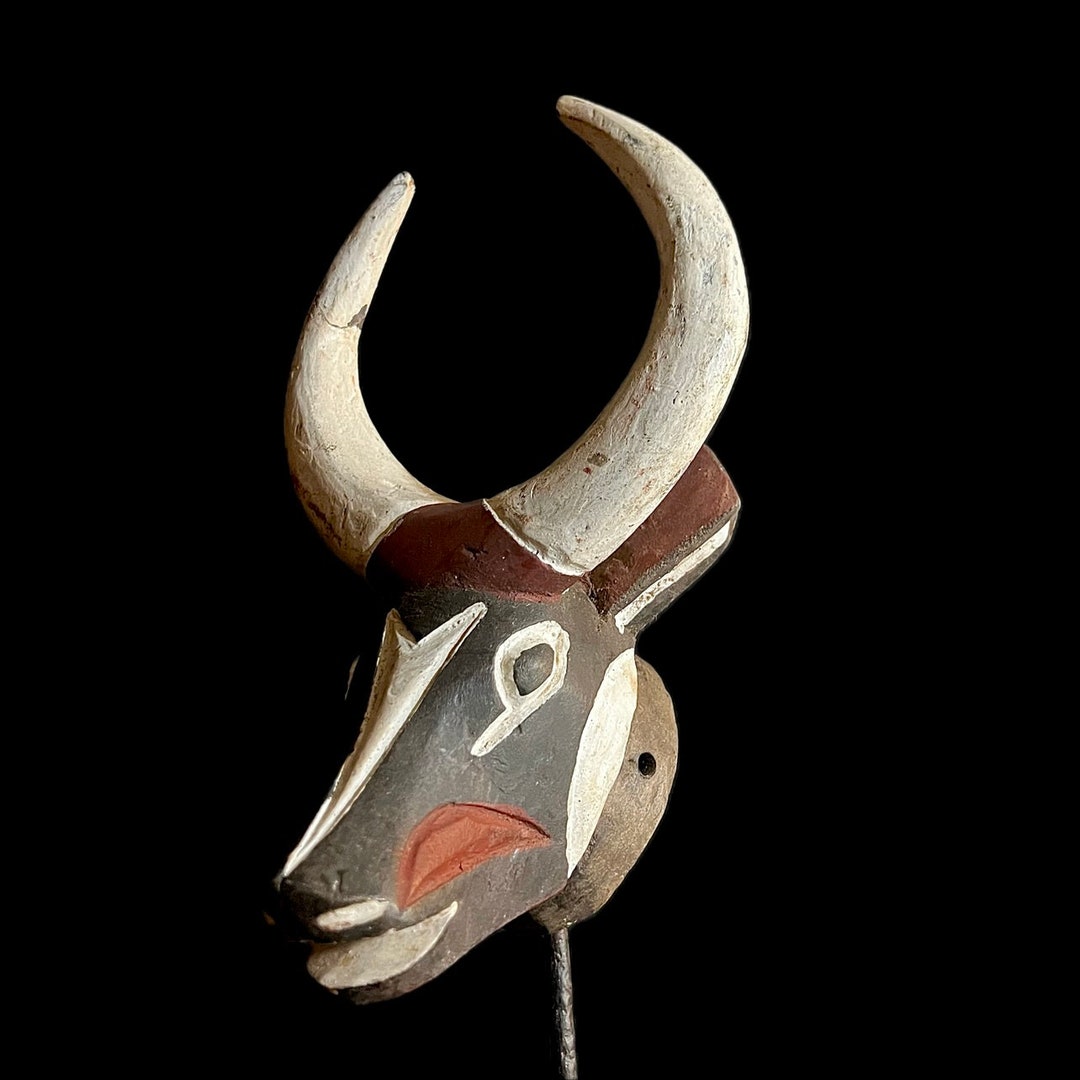 African Mask Tribal Face Mask Bobo Bush Cow Mask Burkina Faso-g1332 - Etsy