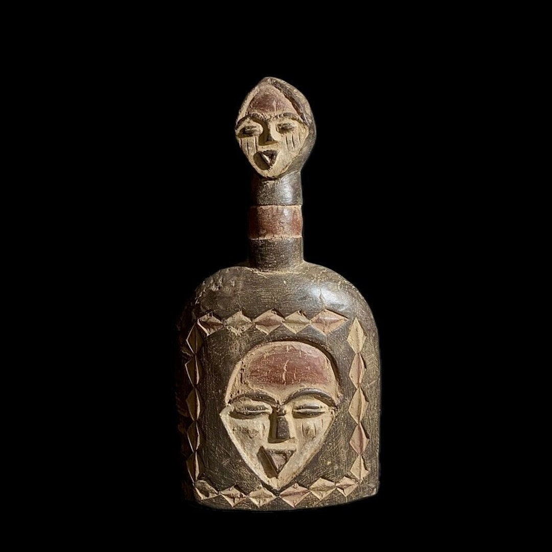 African Wooden Bell Lega Wooden Bell African Wall Hanging - Etsy