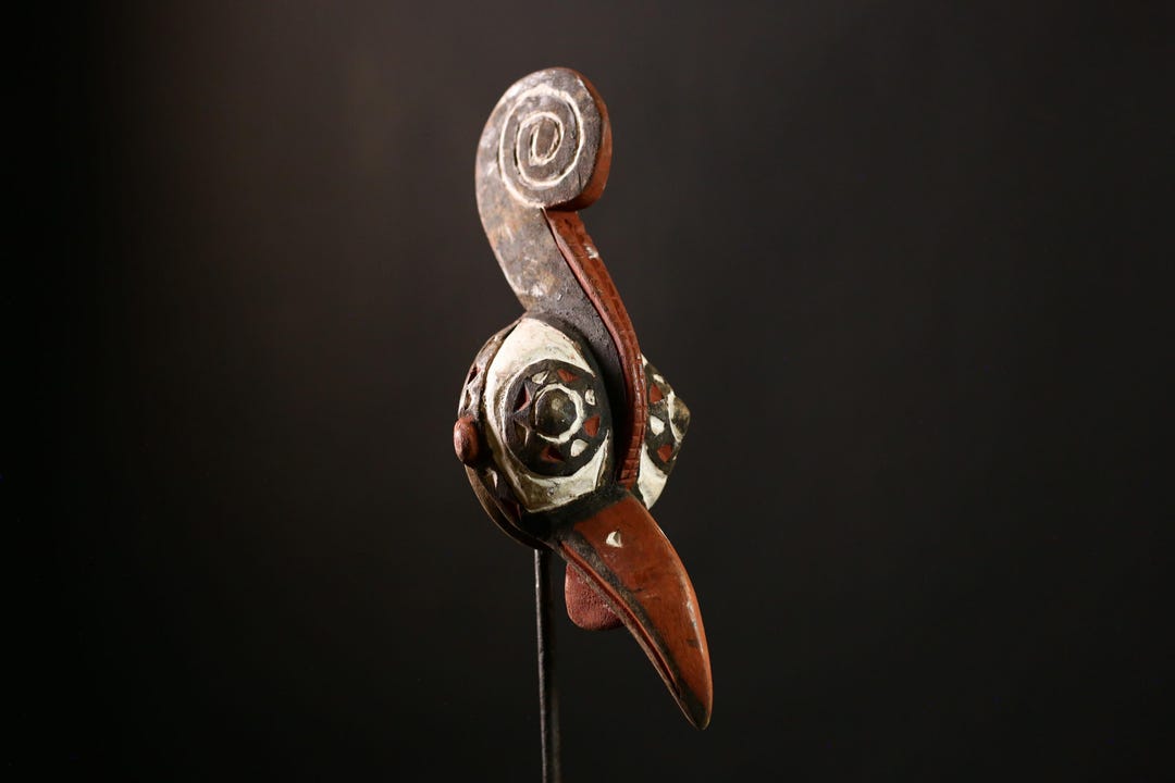 African Bwa Bobo Bird Mask Vintage Tribal Home Décor, Unique ...