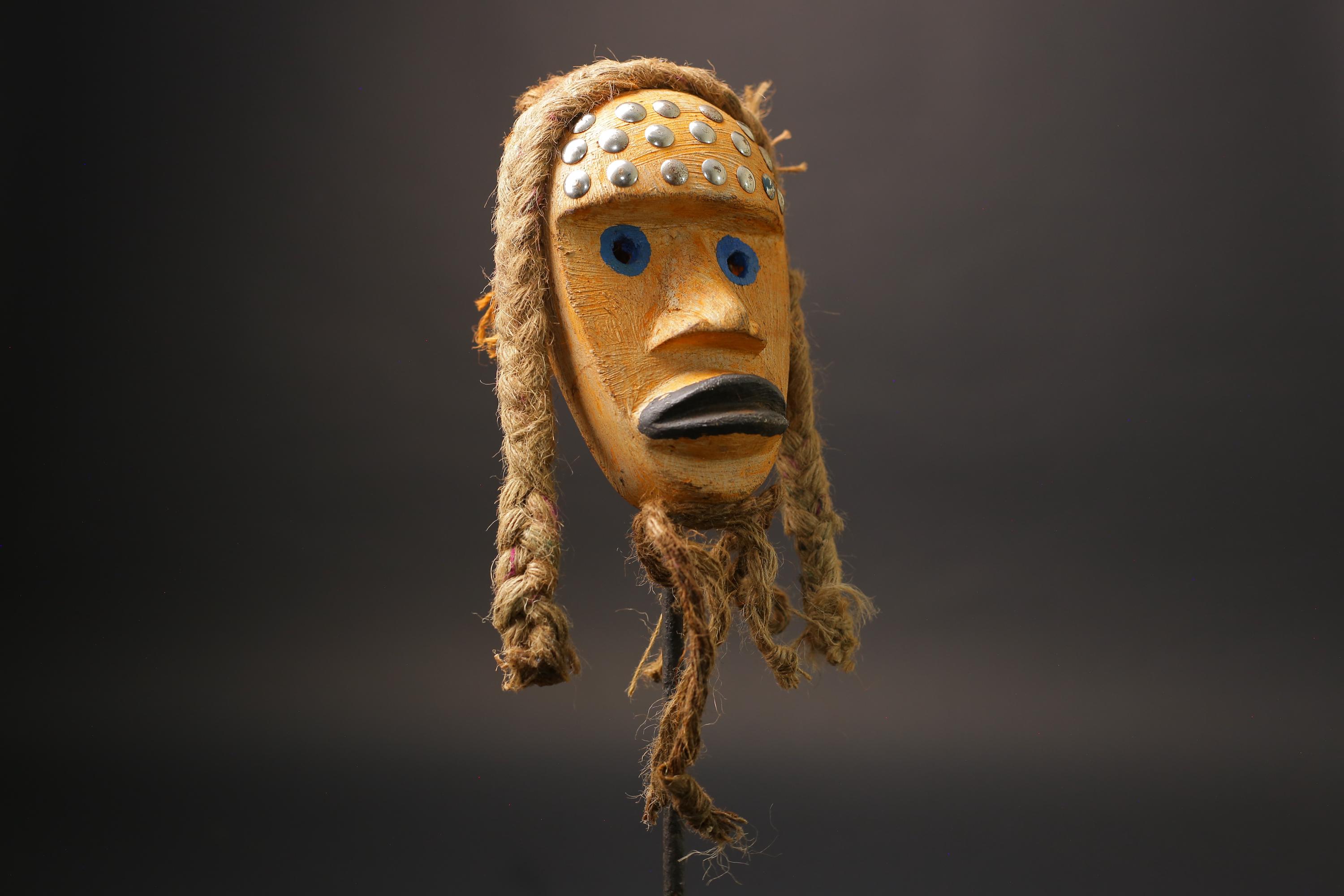 Handcrafted African Dan Mask: Liberian Tribal Art Wall Decor-g2576 - Etsy